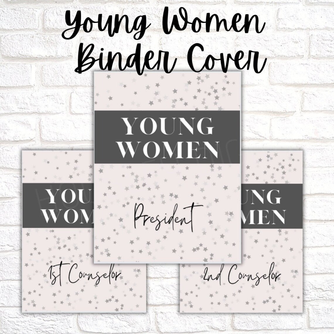 PRINTABLE LDS Binder Cover Young Women - Etsy