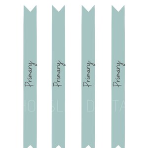 Primary LDS Printable Blue Floral Binder Cover - Etsy