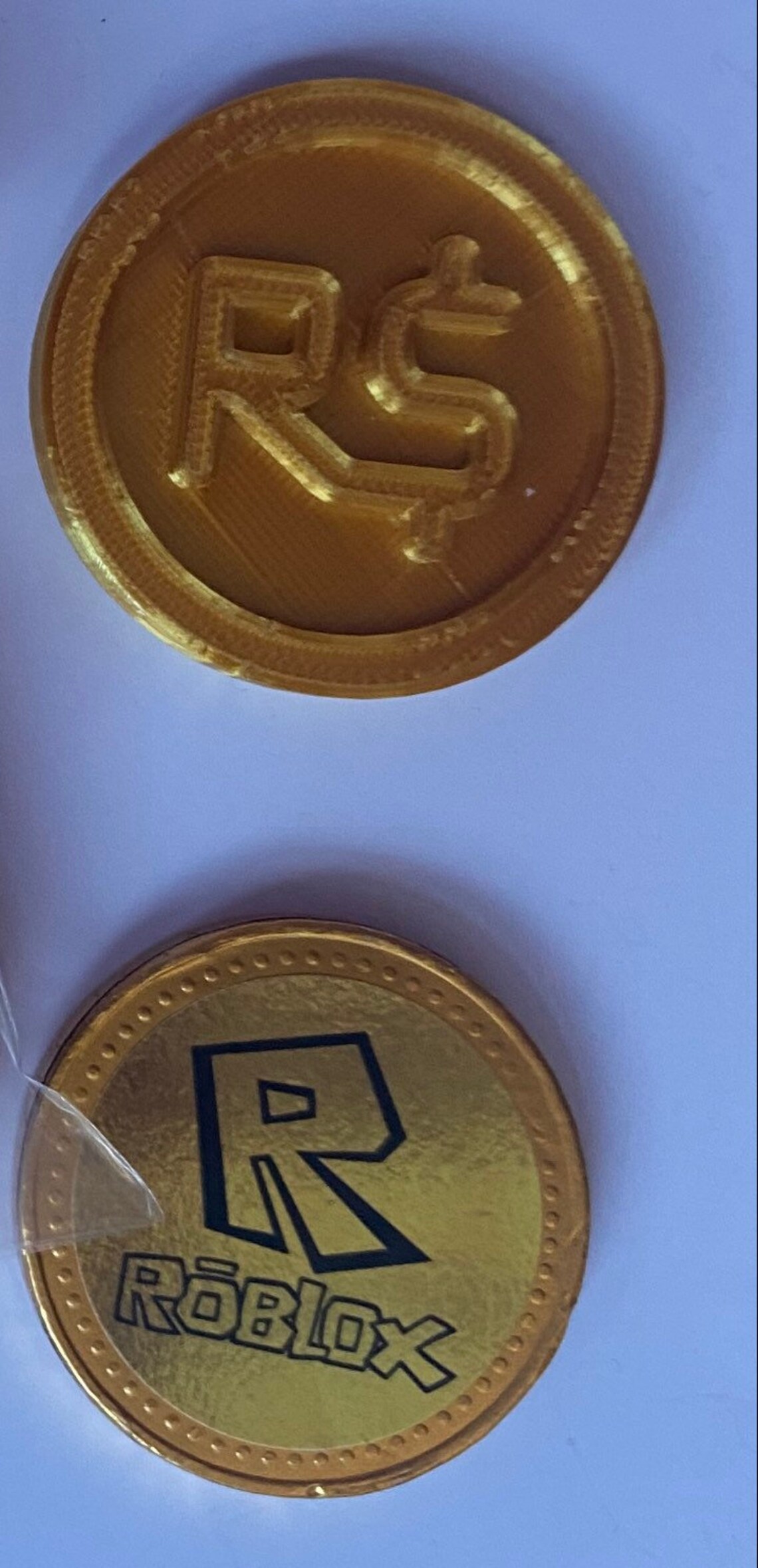 Robux chocolate coins gamer coins chocolate gold coins | Etsy