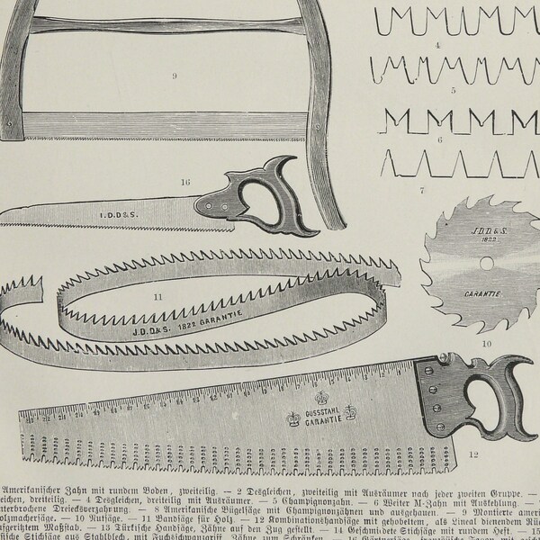 Old Hand Saw - Etsy