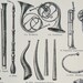 1897 Antique Print of ANCIENT MUSICAL INSTRUMENTS, Different Types ...