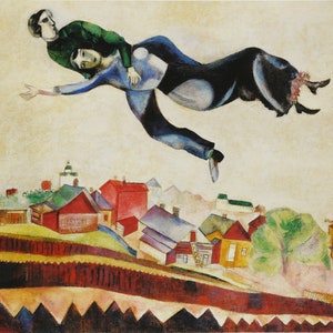 MARC CHAGALL, Exhibition Poster for Fondation Maeght, Provence, France ...