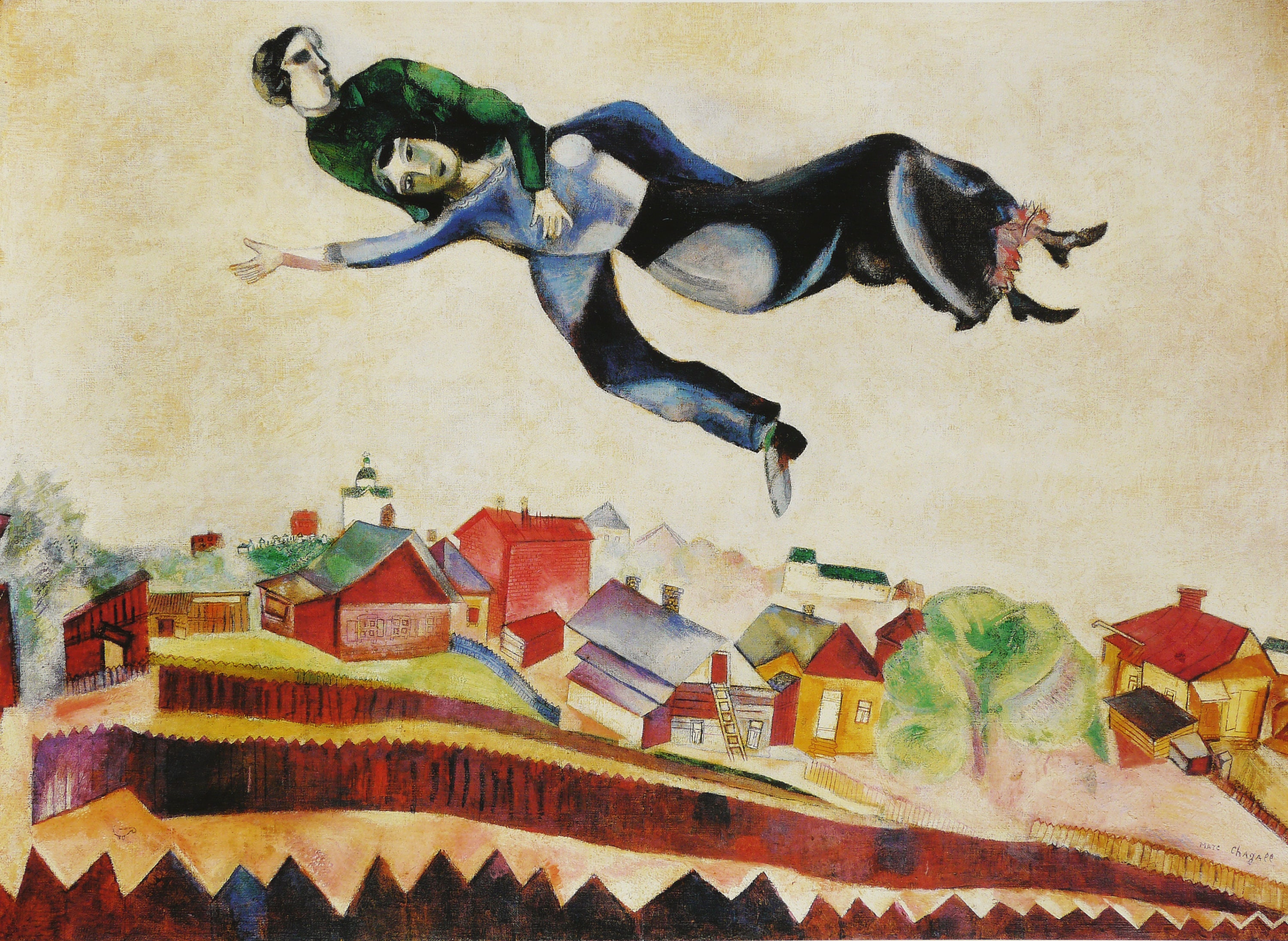 MARC CHAGALL, Exhibition Poster for Fondation Maeght, Provence, France ...