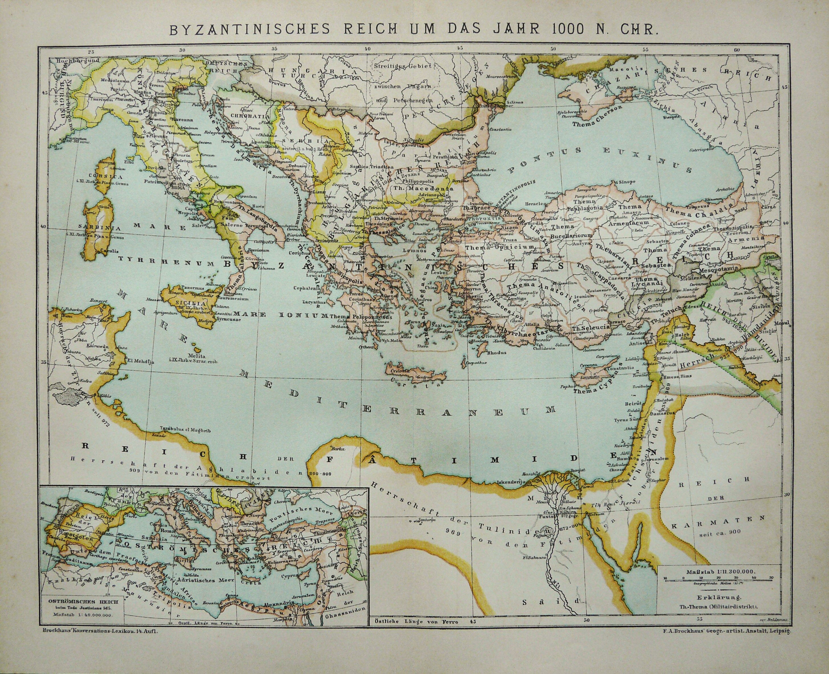 Byzantine Empire On World Map