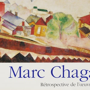 MARC CHAGALL, Exhibition Poster for Fondation Maeght, Provence, France ...
