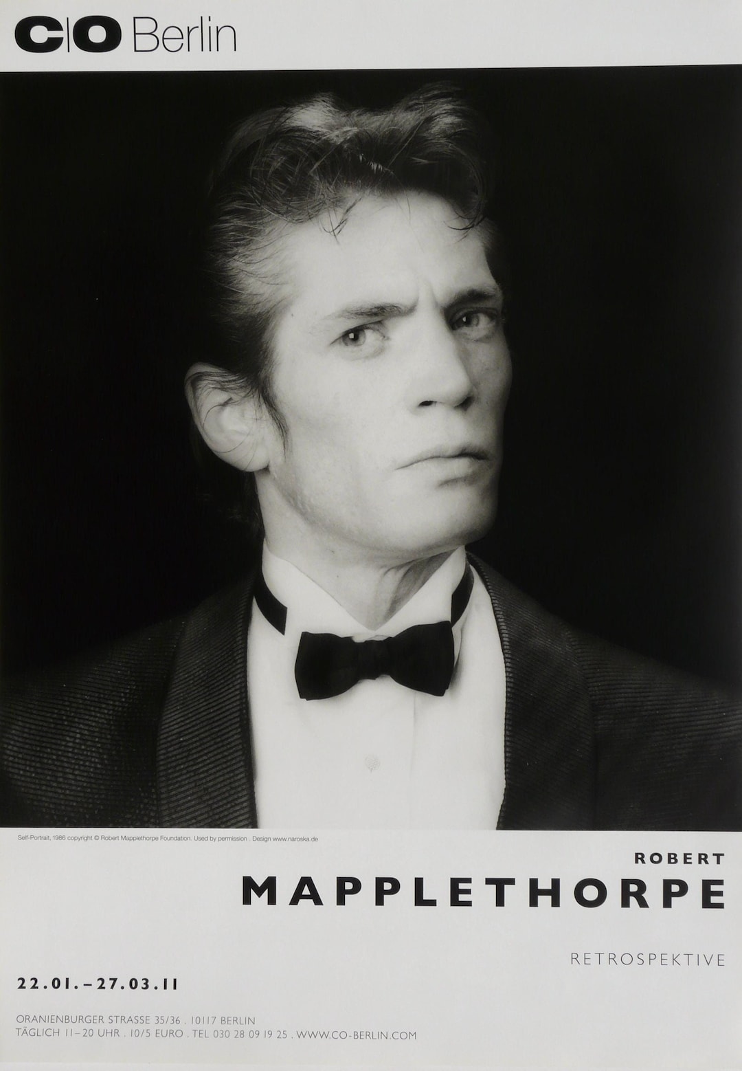 ROBERT MAPPLETHORPE. Original Exhibition Poster for CO Berlin ...