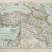 1895 Antique Map of TURKEY. OTTOMAN EMPIRE. Turkish Empire. Istanbul ...
