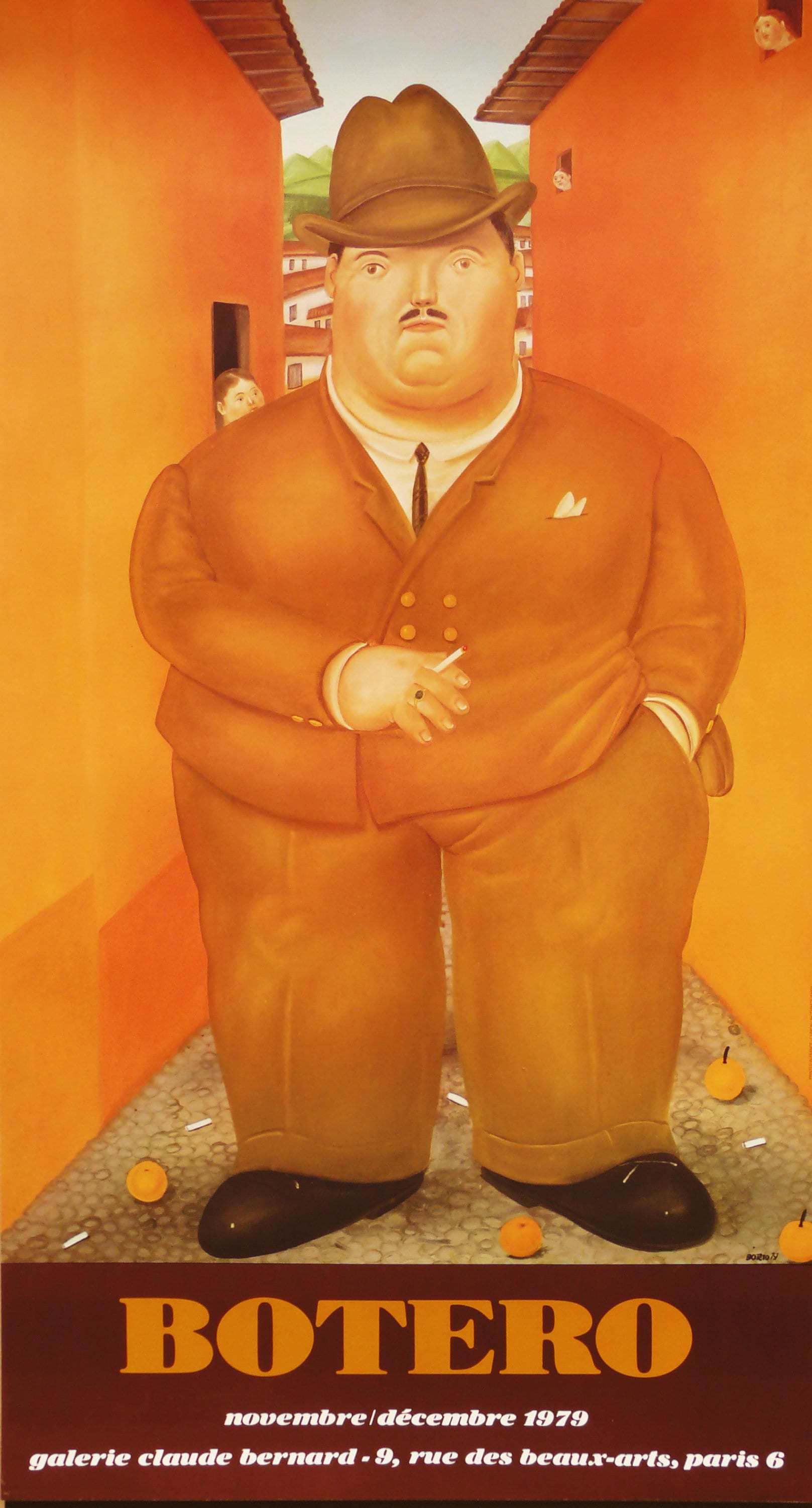 FERNANDO BOTERO Original Exhibition Poster for Galerie Claude - Etsy ...