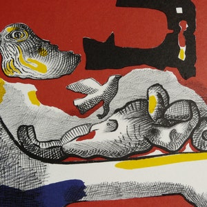 JORGE CASTILLO: Original Lithograph Exhibition Poster for Joan Prats ...