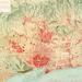1900 Antique Large City Map of BARCELONA, CATALUNYA, SPAIN. 124 Years ...