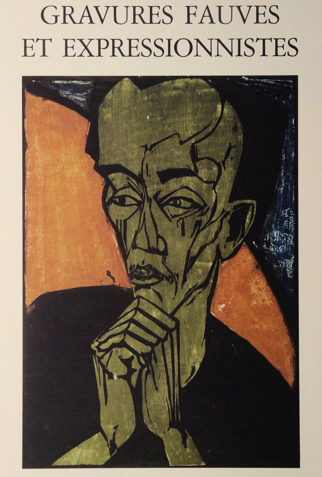 ERICH HECKEL, EXPRESSIONISM, Original Exhibition Poster for Galerie ...