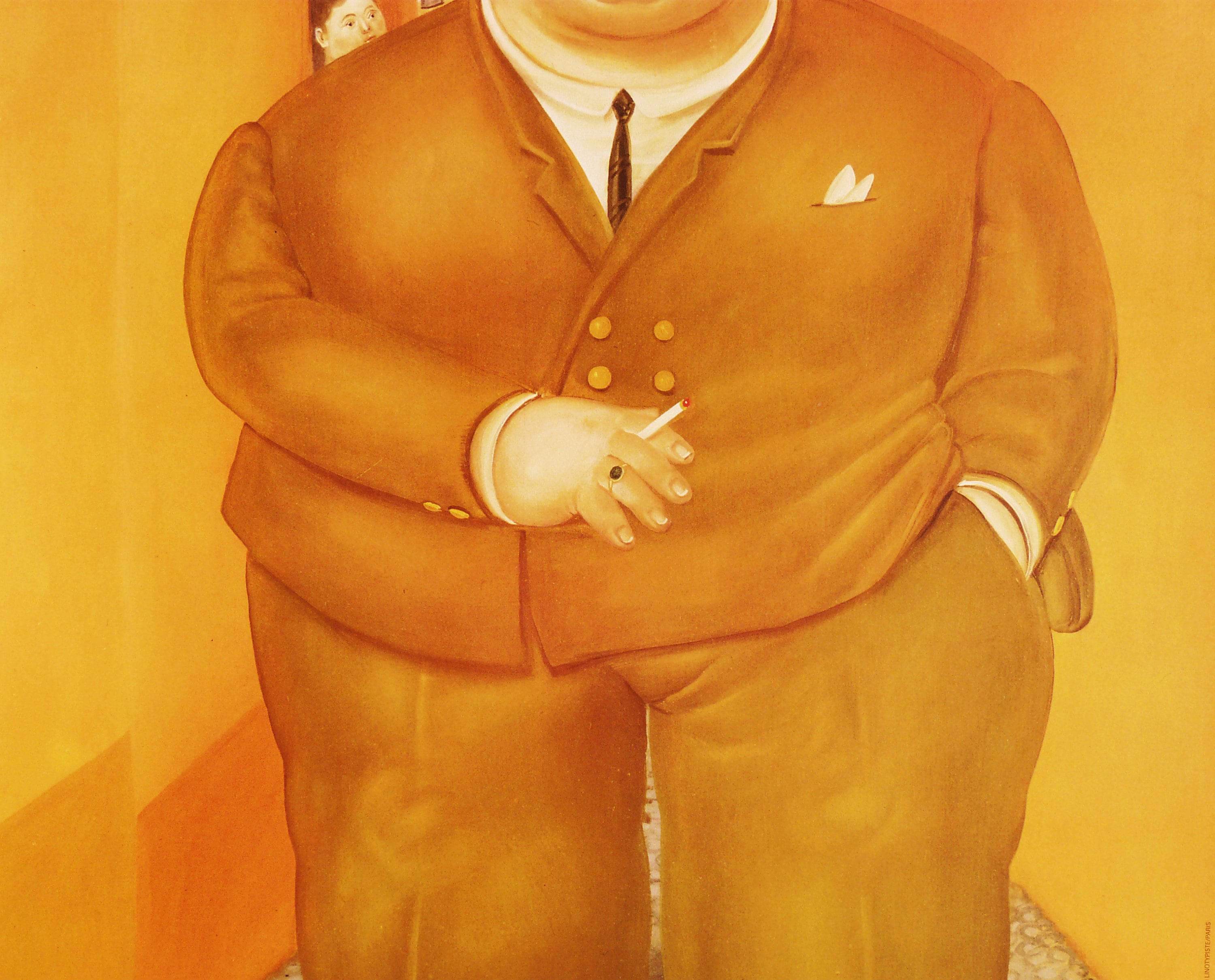 FERNANDO BOTERO Original Exhibition Poster for Galerie Claude - Etsy ...