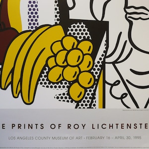 ROY LICHTENSTEIN: "the Prints of Roy Lichtenstein", Original Exhibition ...
