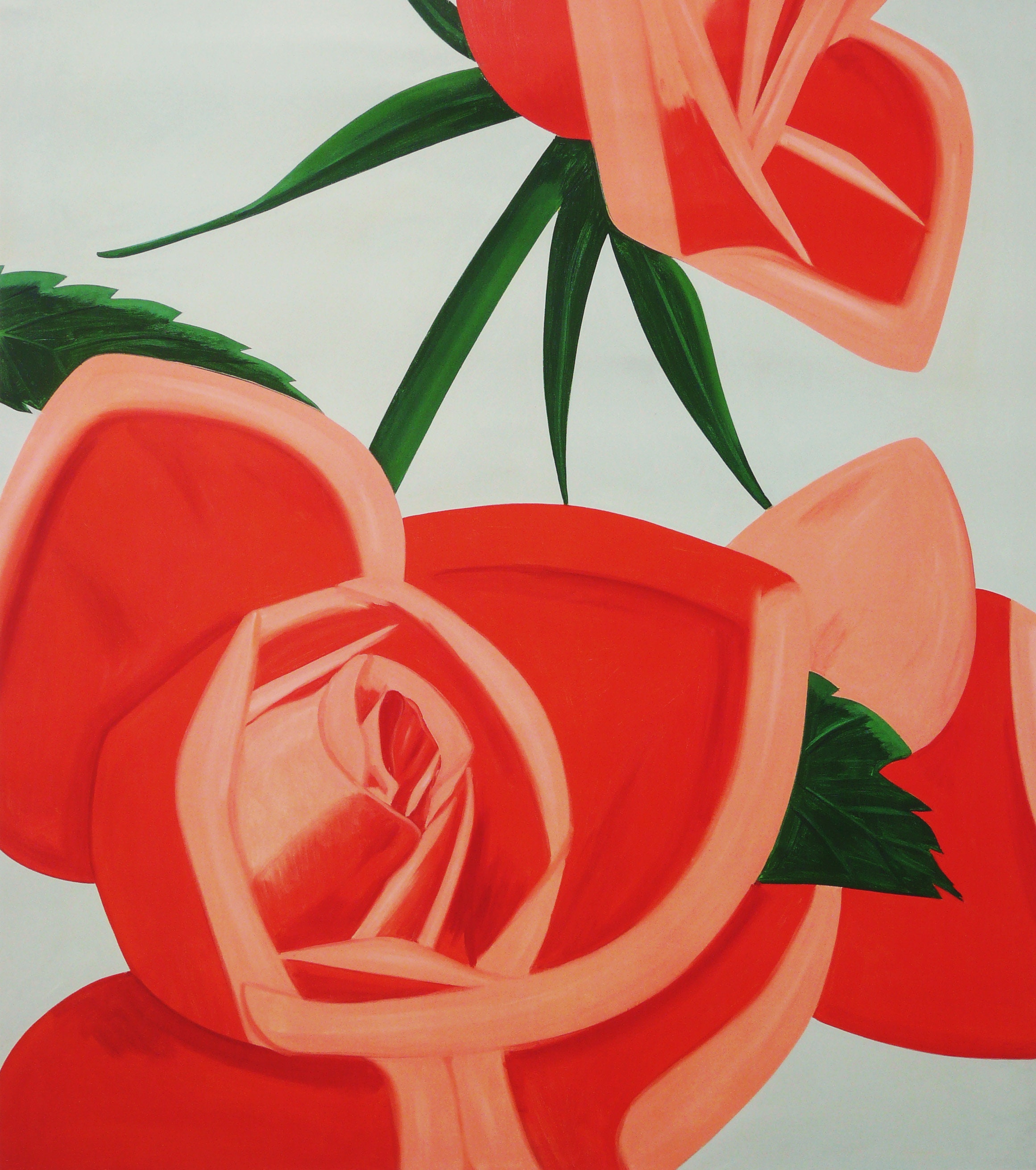 ALEX KATZ: rose Bud. Original Exhibition Poster - Etsy