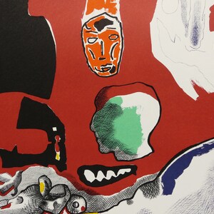 JORGE CASTILLO: Original Lithograph Exhibition Poster for Joan Prats ...