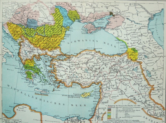 Ottoman Empire Map 1600