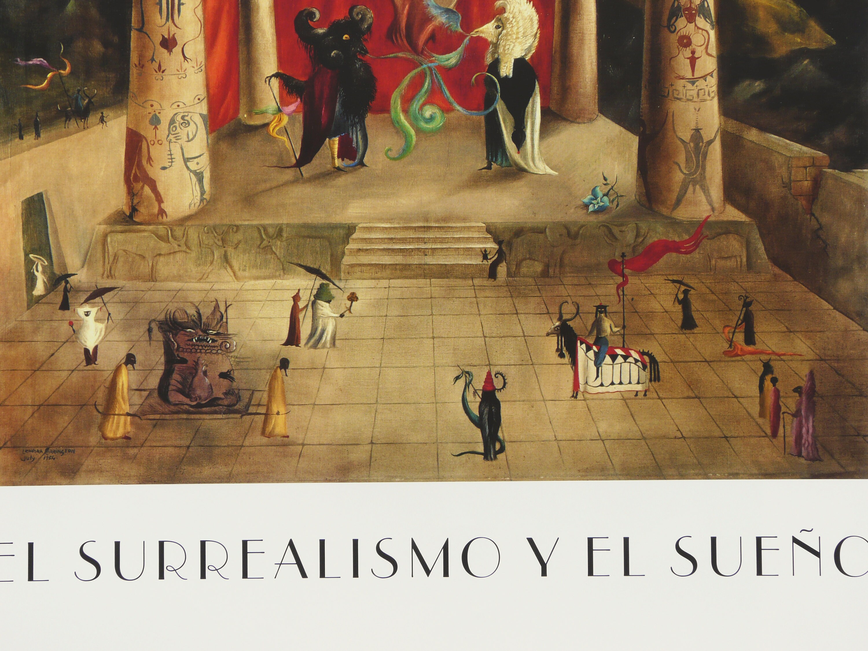 LEONORA CARRINGTON Original Exhibition Poster. Surrealism. - Etsy
