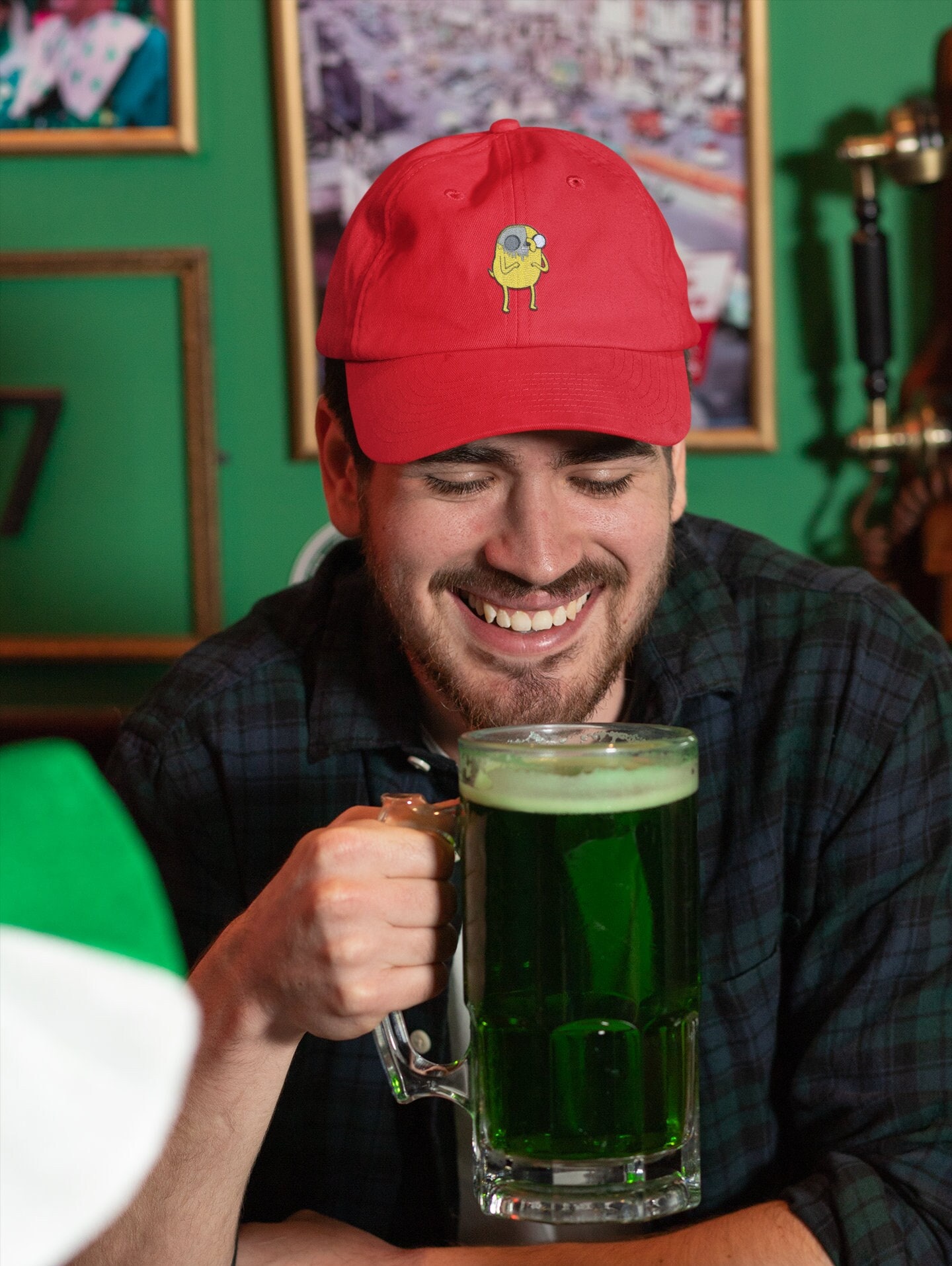 Jake the Dog Melting Deconstructed Art Hat - Etsy