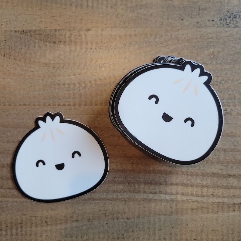 Dumpling Emoji Stickers - Etsy