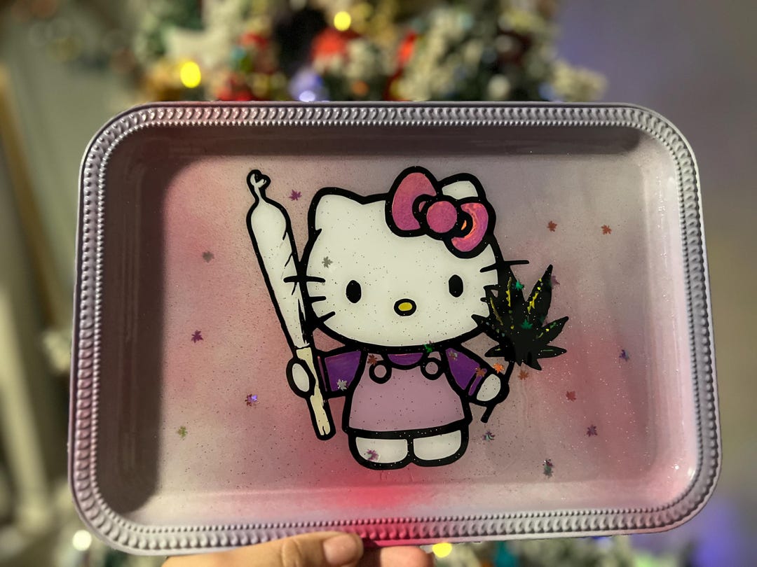 Hello Kitty 420 Rolling Tray - Etsy