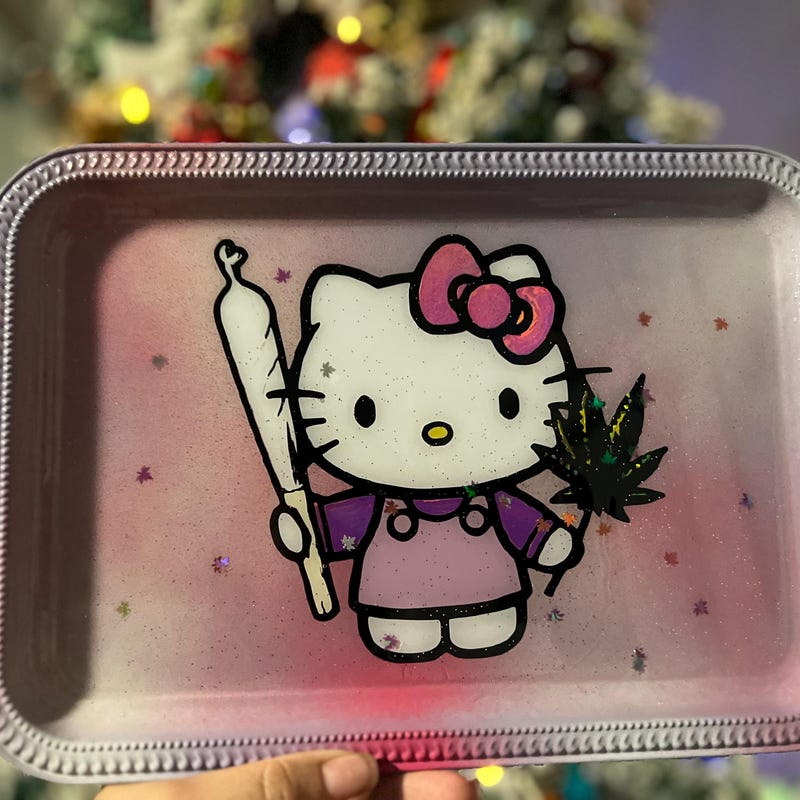 Girly Rolling Tray - Etsy
