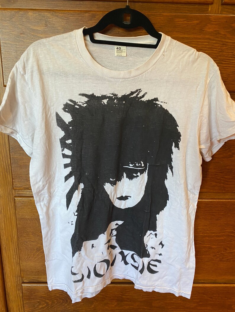 VINTAGE SIOUXSIE T-SHIRT Rare Soft Thin - Etsy