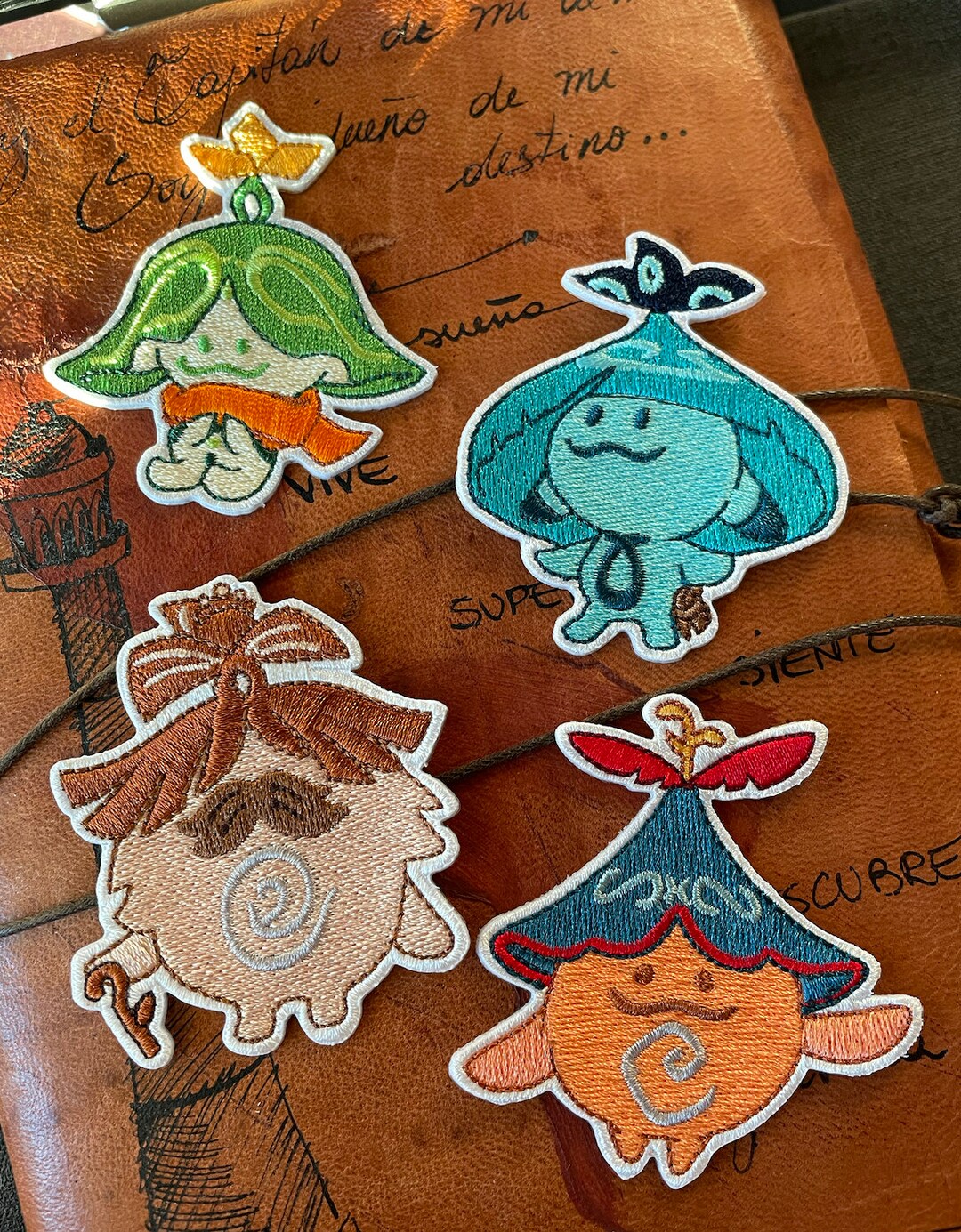 Genshin Impact: Aranara Embroidery Patches - Etsy