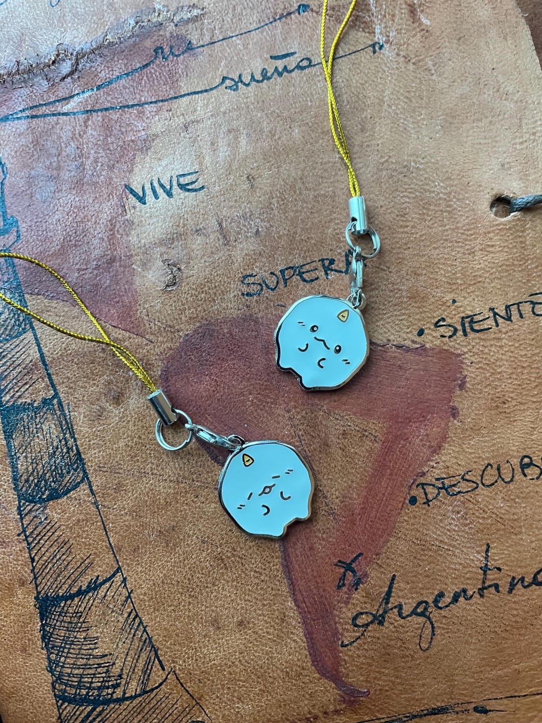 ORV: Mini Glow-in-the-dark Enamel Phone Charms - Etsy