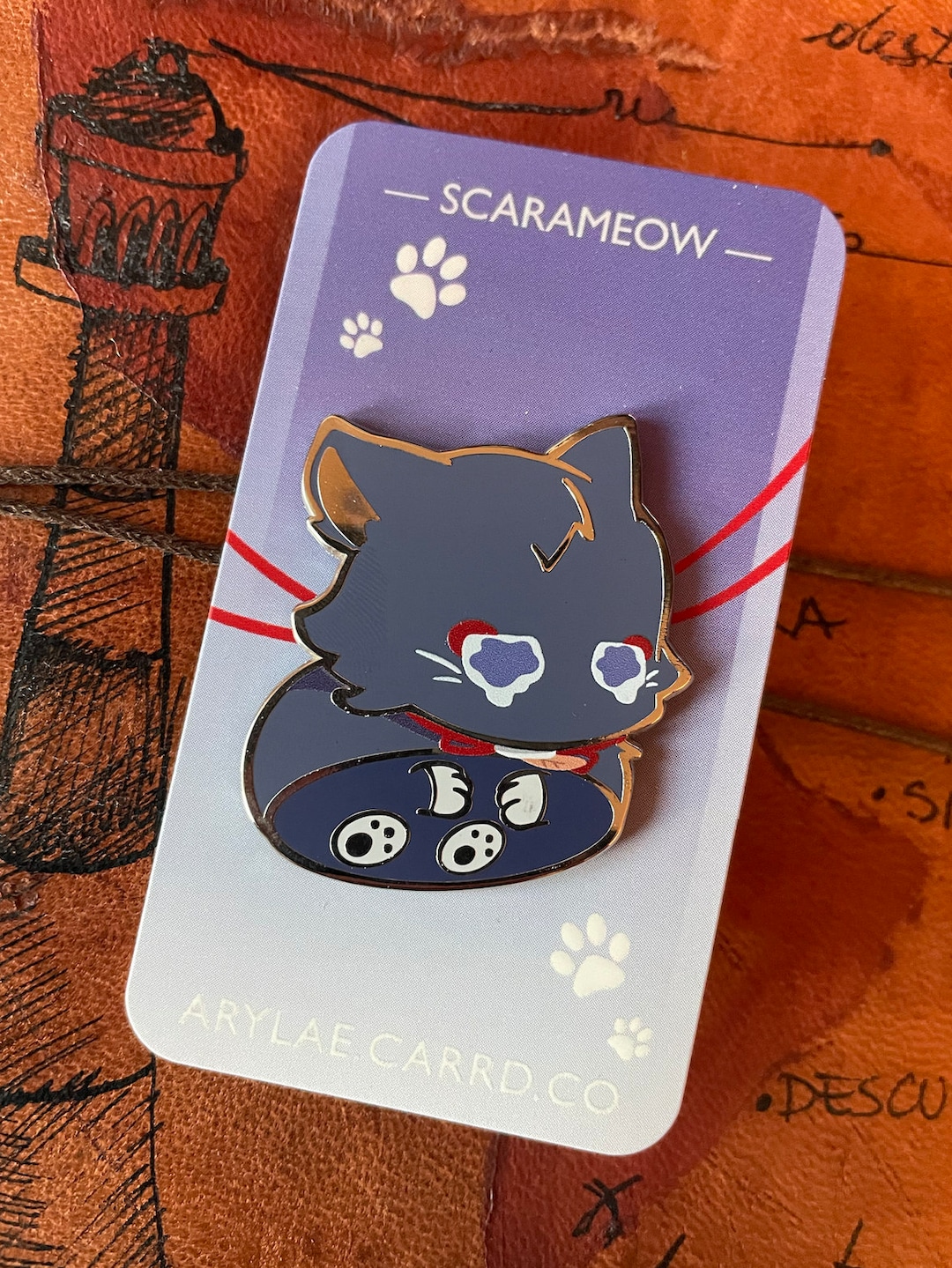 Genshin Impact: Scarameow Pin - Etsy