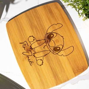 Personalized Lilo and Stitch Cutting Board Lilo & Stitch Decor ...