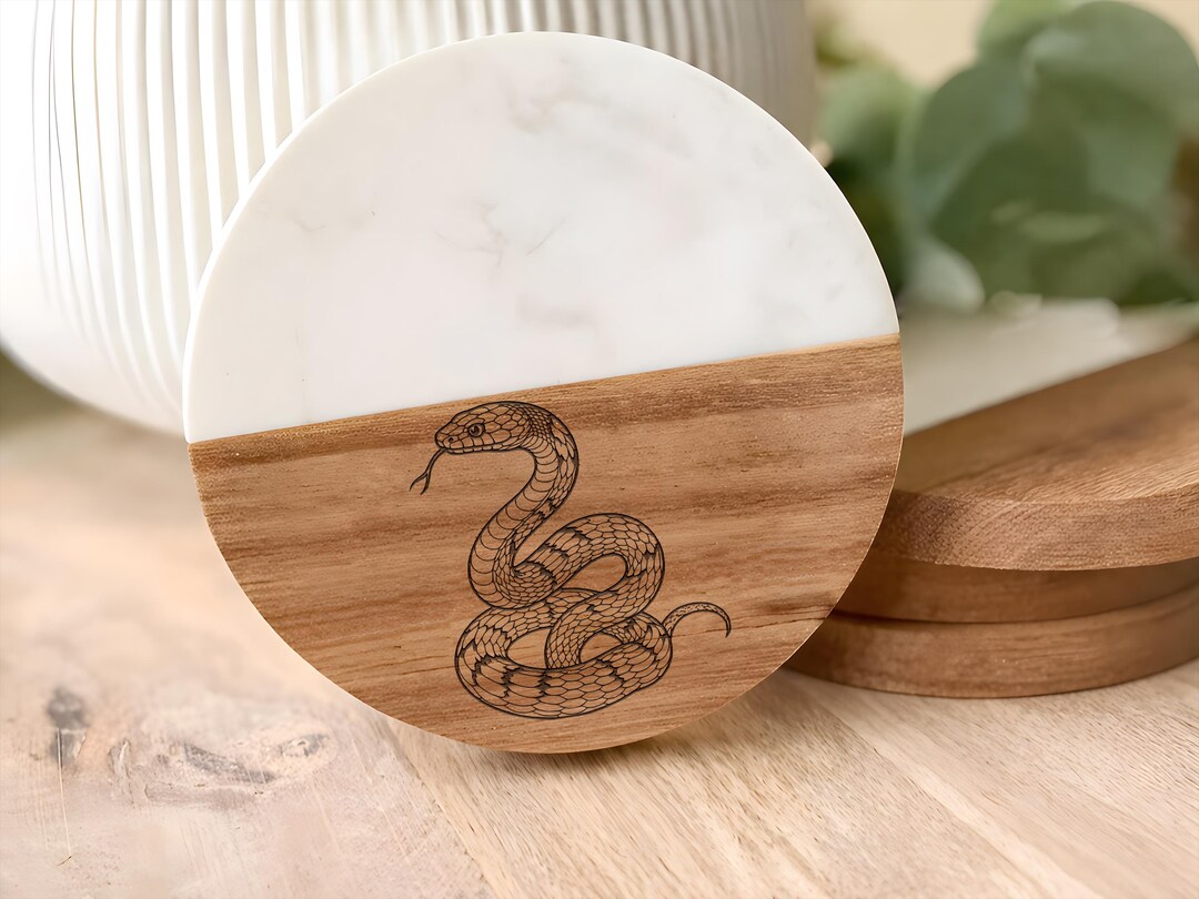 Water Snake Coaster, Snake Coaster, Serpent Coaster, Reptile Coaster ...