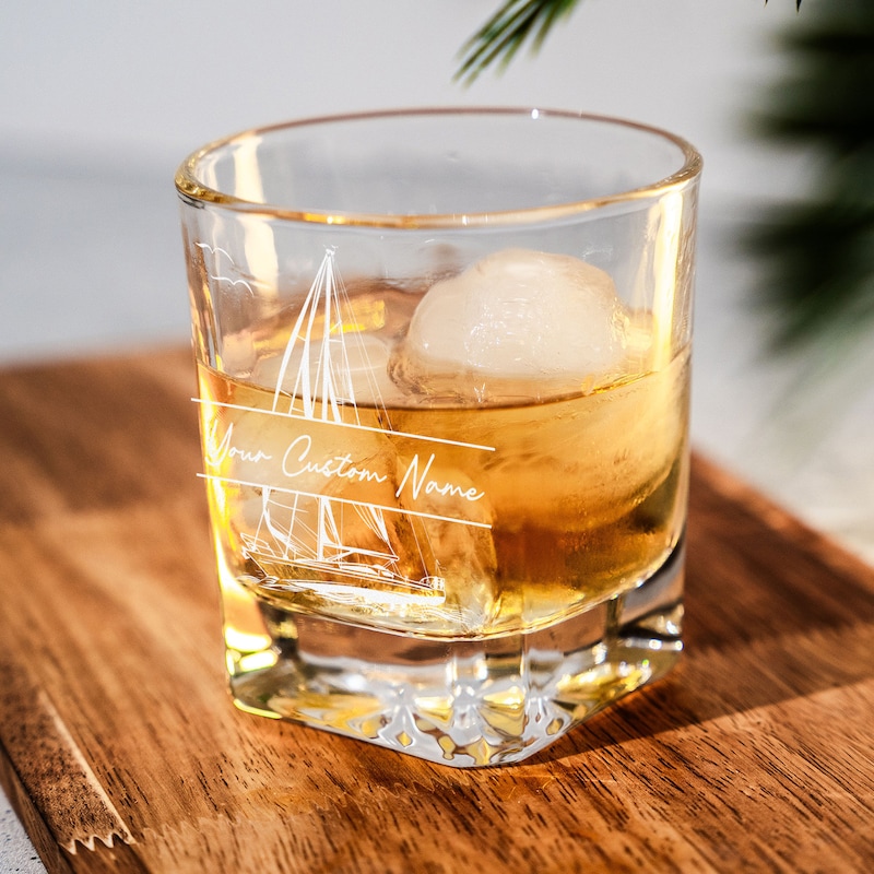 Sailing Ship Glassware - Etsy