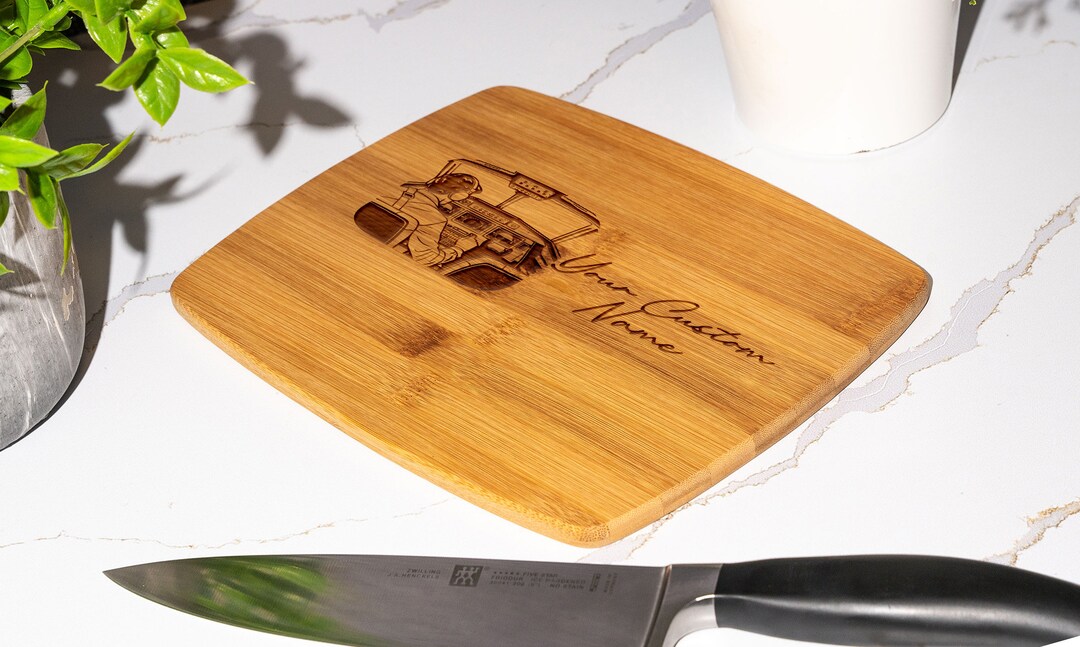 Pilot Navigating Private Jet Cutting Board, Kitchen Decor, Gift for ...