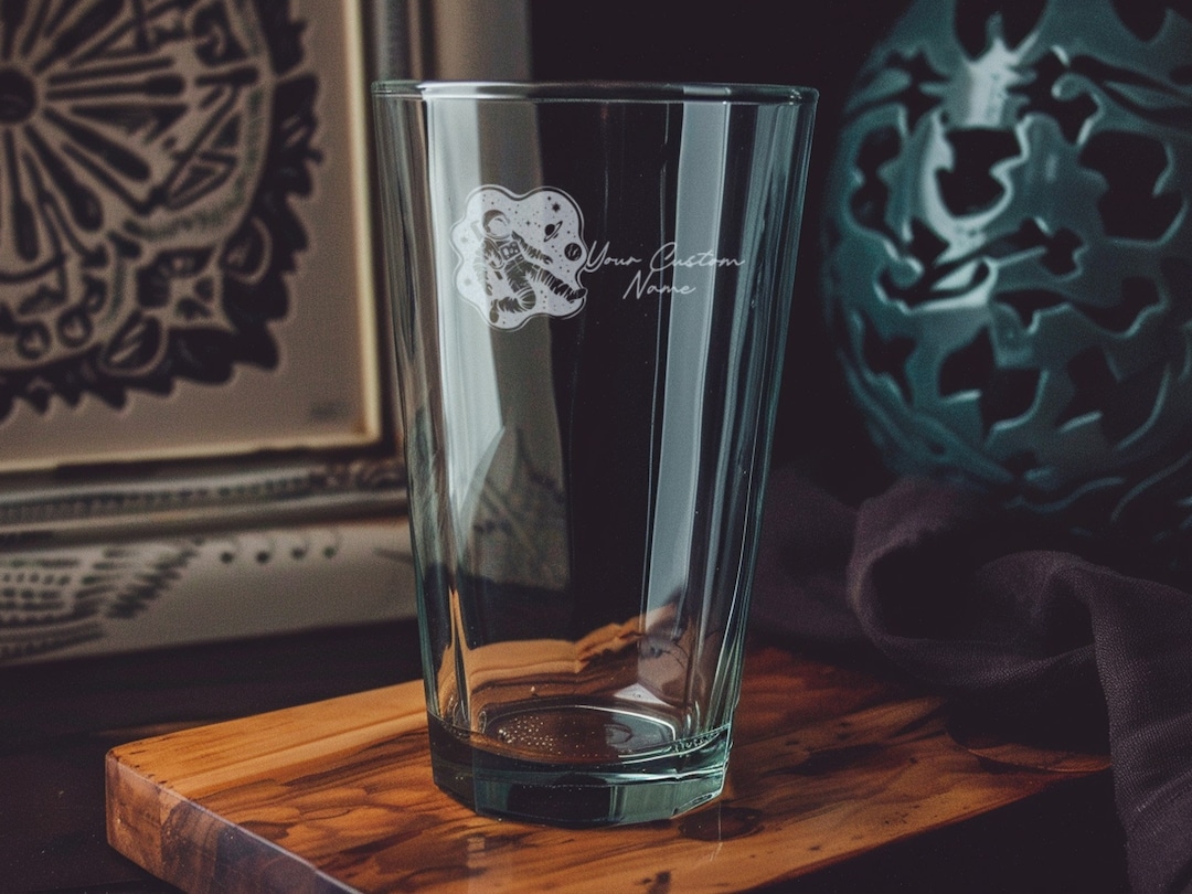 Galactic Space Exploration Pint Glass, Beer Lover Gift, Space Theme ...