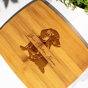 Dachshund Cutting Board, Kitchen Decor, Gift for Dog Lovers, Wooden ...