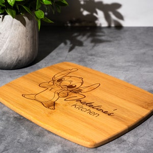 Personalized Stitch Cutting Board - Lilo & Stitch Decor, Cute Lilo ...