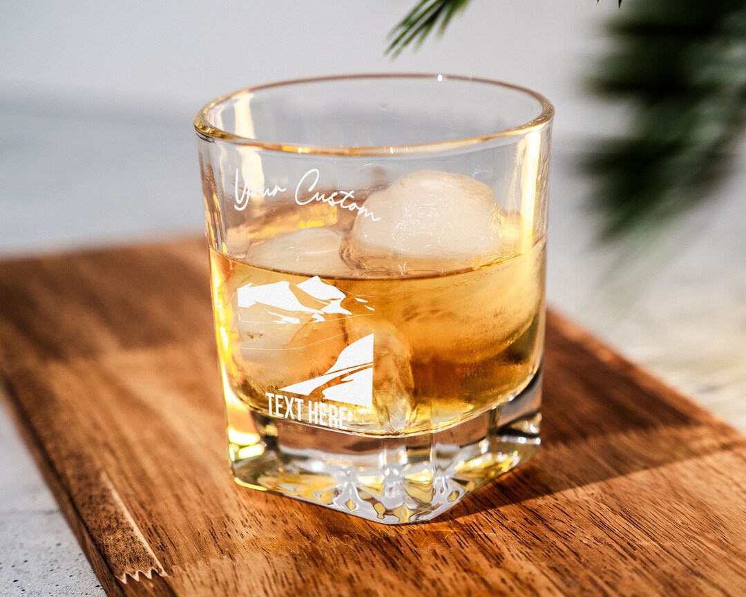 Great Sand Dunes Whiskey Glass, Colorado Souvenir, Sand Dune Art ...