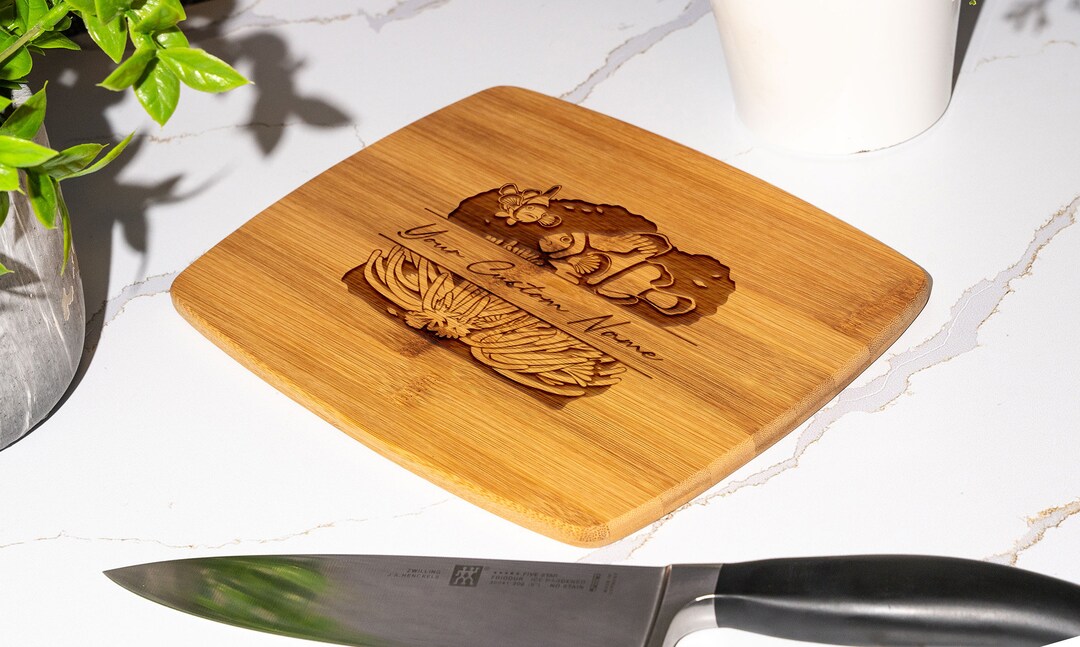 Tropical Fish Cutting Board, Reef Kitchen Decor, Ocean Theme Gift ...