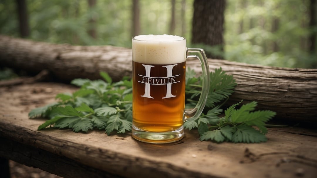 Monogram Beer Mug, Custom Beer Mug, Wedding Beer Mugs, Engraved Beer ...