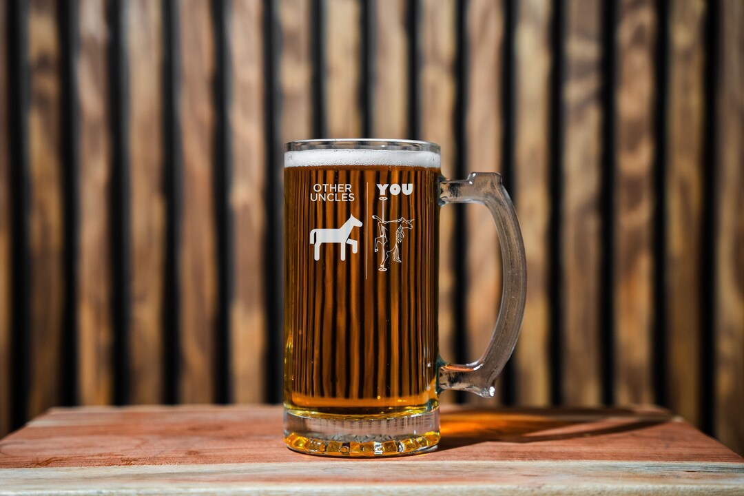 Other Uncles Vs. You Funny Beer Mug - Custom Engraved, Uncle ...