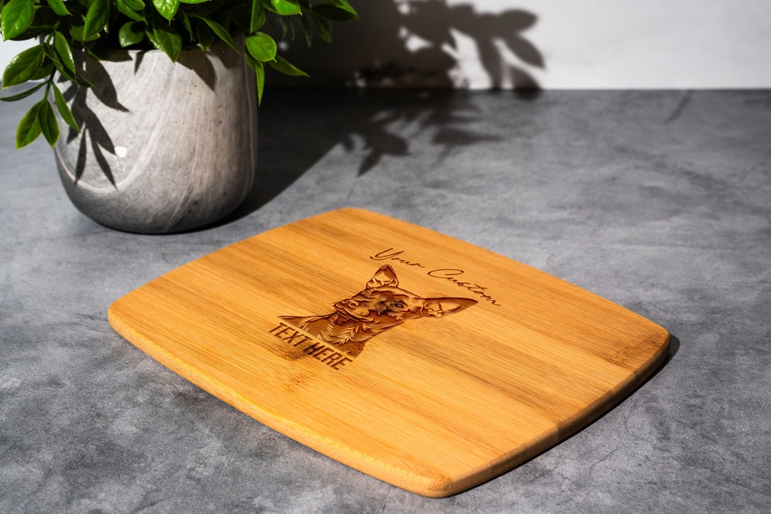 German Pinscher Cutting Board, Kitchen Decor, Gift for Dog Lovers ...