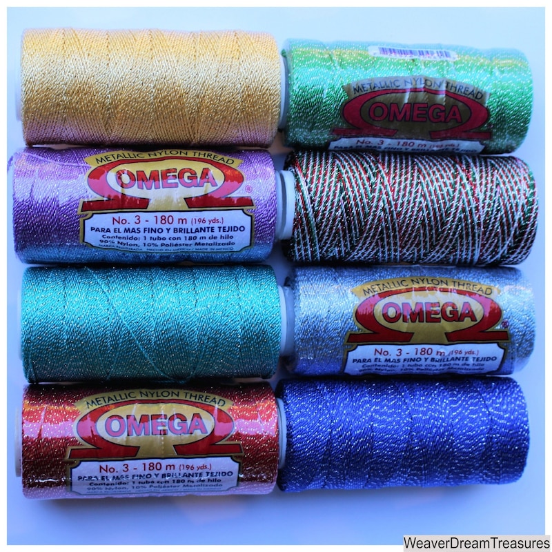 Metallic Yarn - Etsy