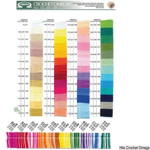 Crochet Thread Size 10 (30g) / Omega Crochet Thread / 100% Fine ...