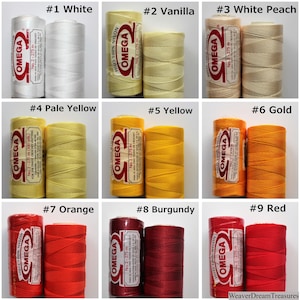 Nylon No. 2 - OMEGA / 100% Nylon String Cord. / Crochet Thread. - Etsy