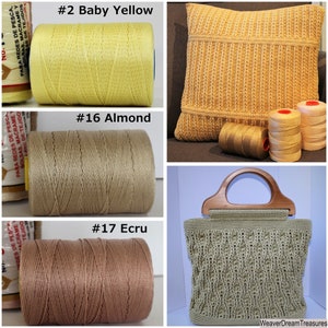 La Espiga No.18 100% Nylon Omega, Crochet Thread, Thread for Crafts ...