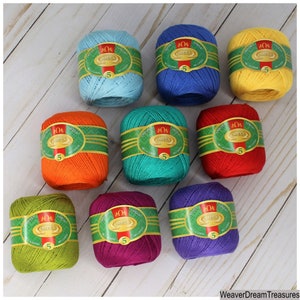 Crochet Omega No.5 (50grs) / 100% Mercerized Cotton Yarn, Crochet ...