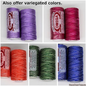 Nylon No. 2 - OMEGA / 100% Nylon String Cord. / Crochet Thread. - Etsy