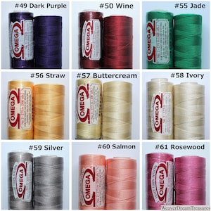 Nylon No. 2 - OMEGA / 100% Nylon String Cord. / Crochet Thread. - Etsy
