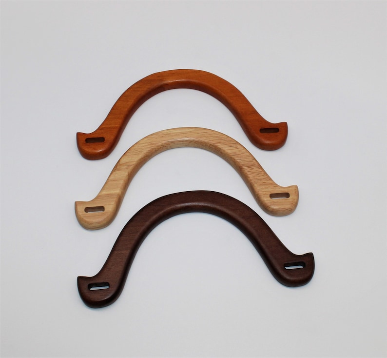 1 Pair Purse Handles Wood Handles for Bags Bag Making - Etsy