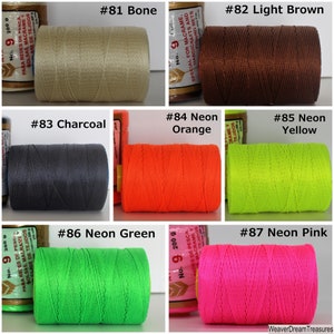 La Espiga No.9 - 100% Nylon Omega, Crochet Thread, Thread for Crafts ...